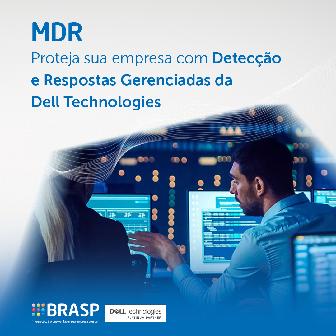 Serviço gerenciado, que monitora e detecta ameaças em TI.